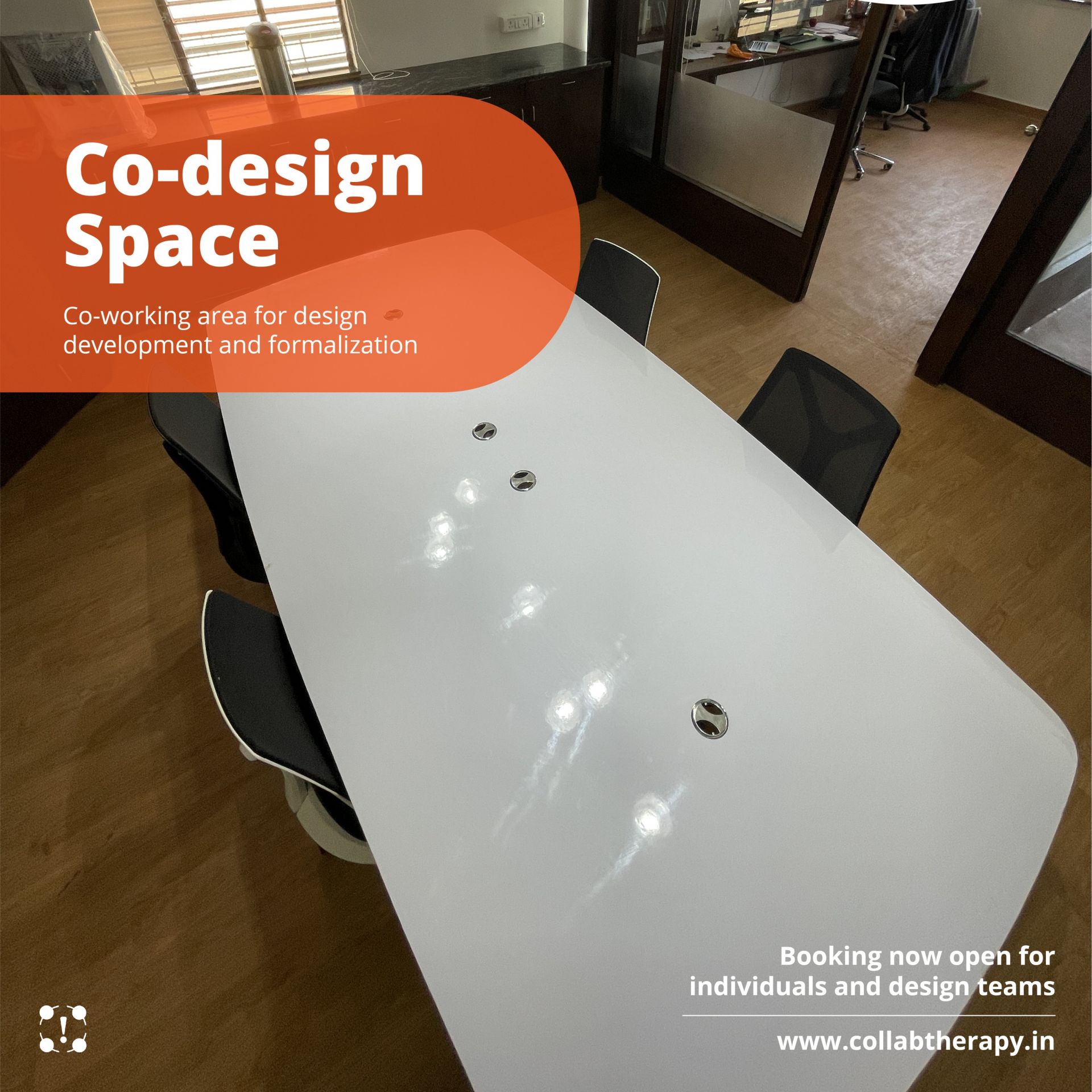 Coworking Space at Codesign space In Delhi Collab therapy, New Delhi ...