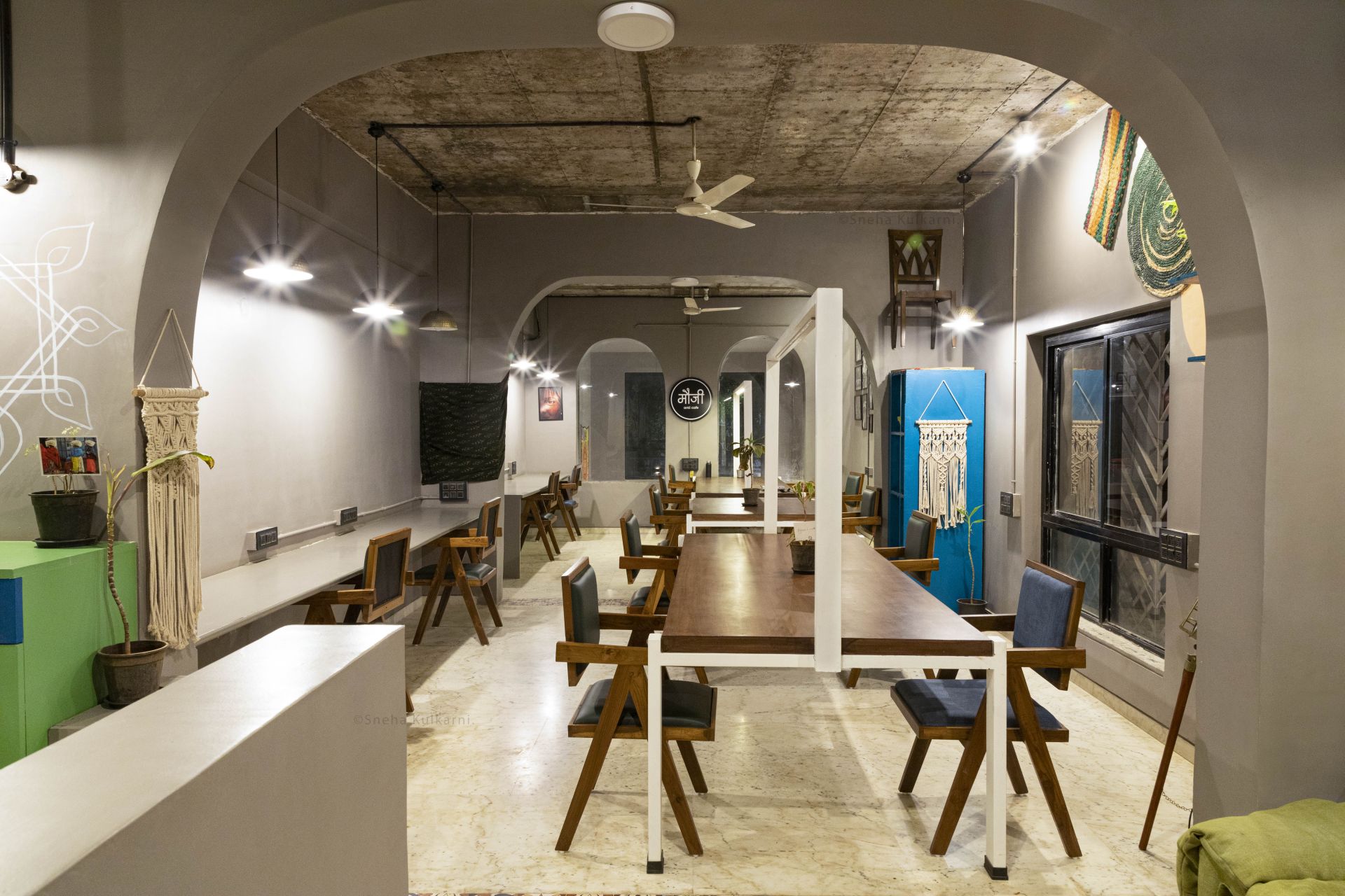 Coworking Space at Mauji Time Cafe | Coworking (Mauji Spaces), Pune ...