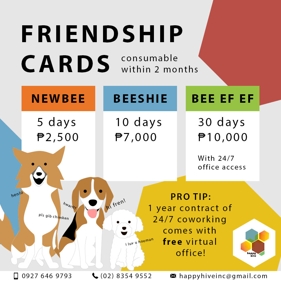 Happy Hive, Quezon City - Book Online - Coworker