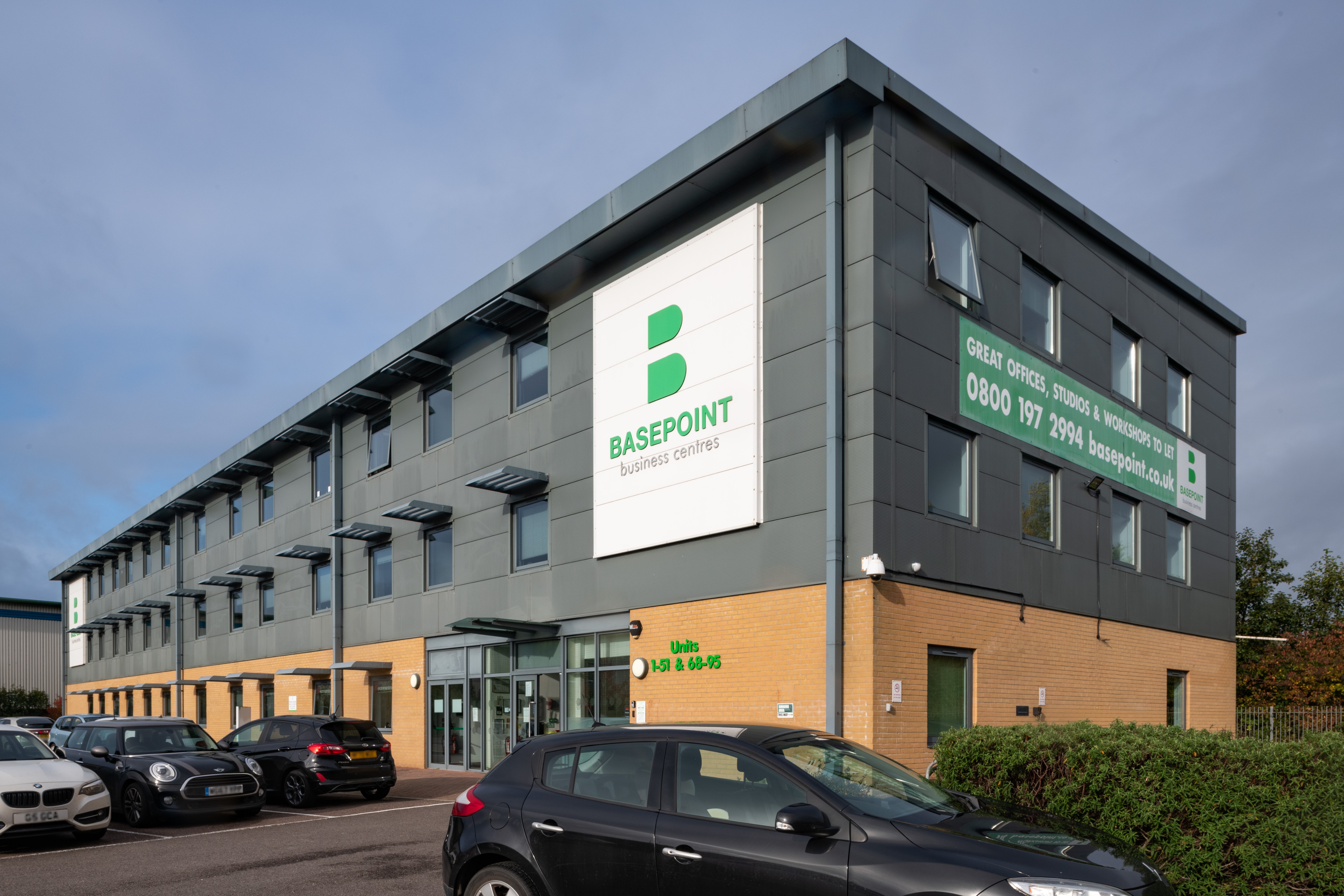 Coworking space on Basepoint Exeter, Marsh Barton Trading Estate ...